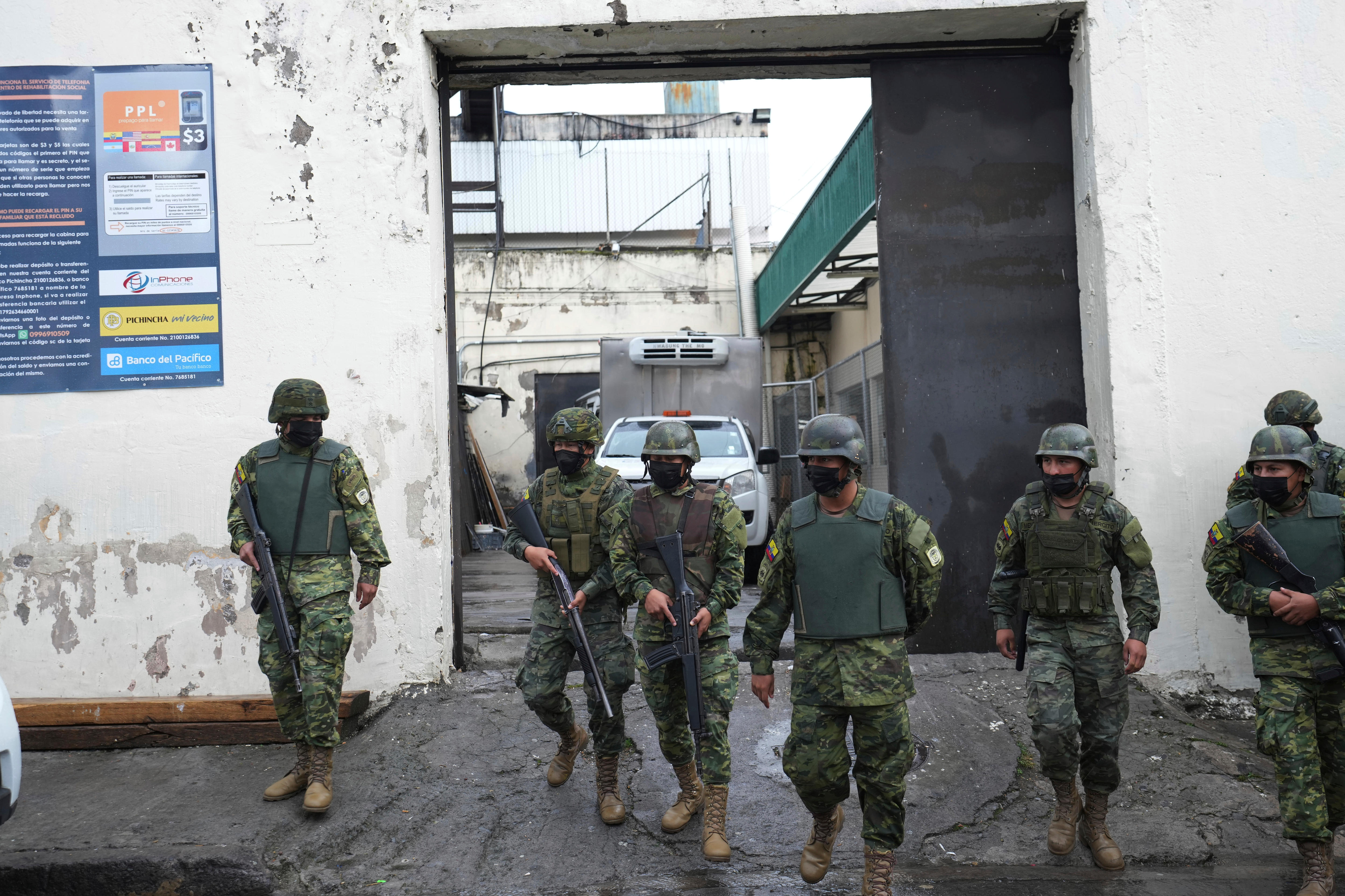 Riot at Ecuador's Quito prison leaves 10 inmates dead after government ...