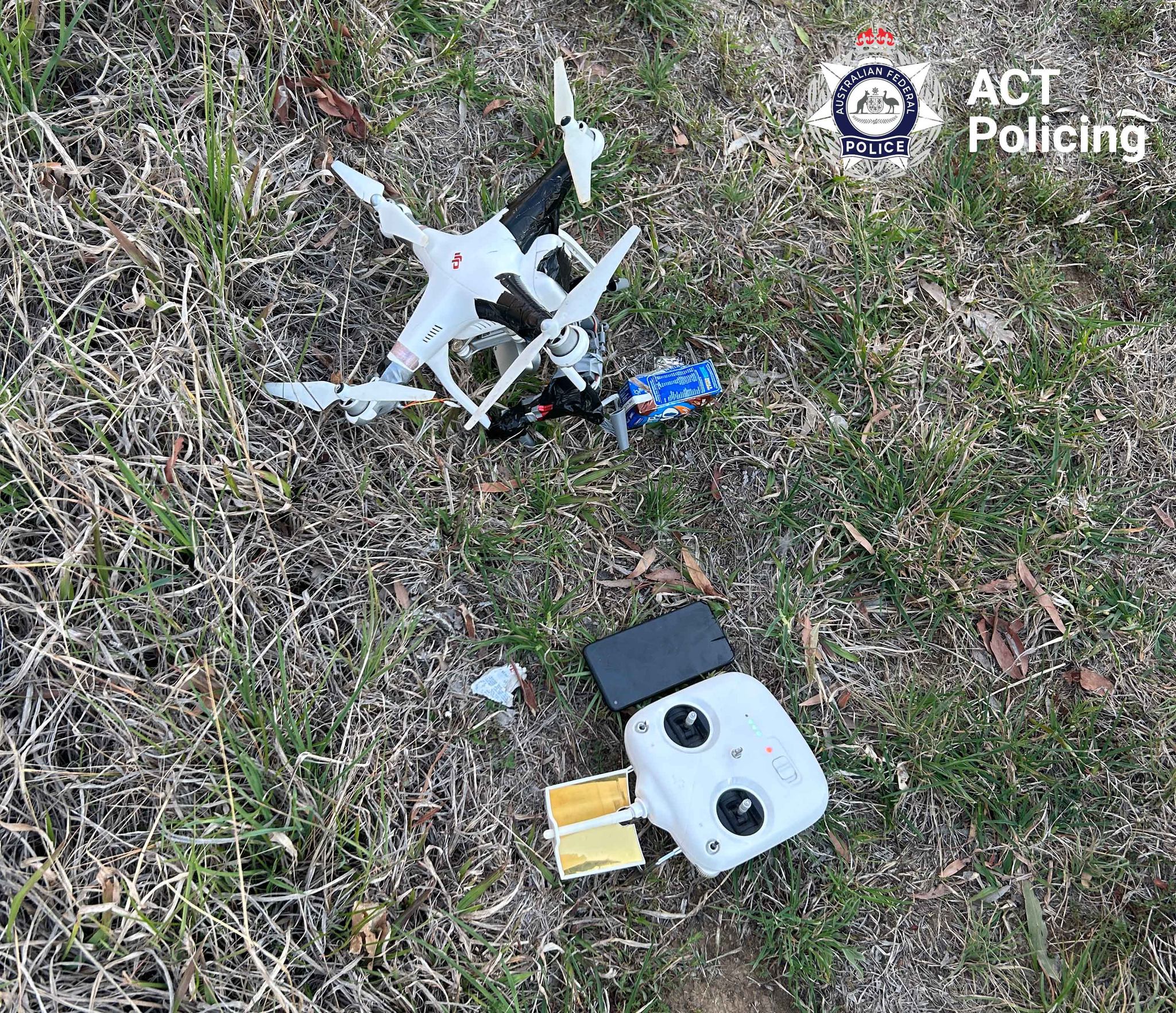 Young father caught allegedly flying drone into Canberra prison to drop ...