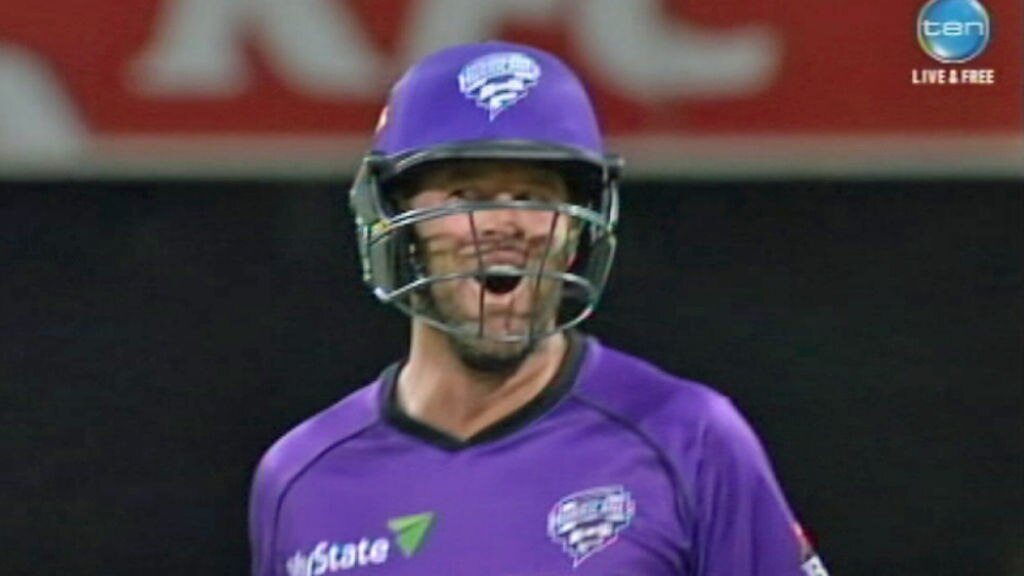 Dan Christian hits six onto Gabba roof - ABC News