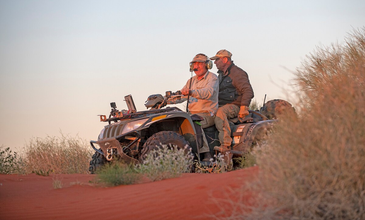 Racing legend Larry Perkins swaps racetrack for outback and returns ...