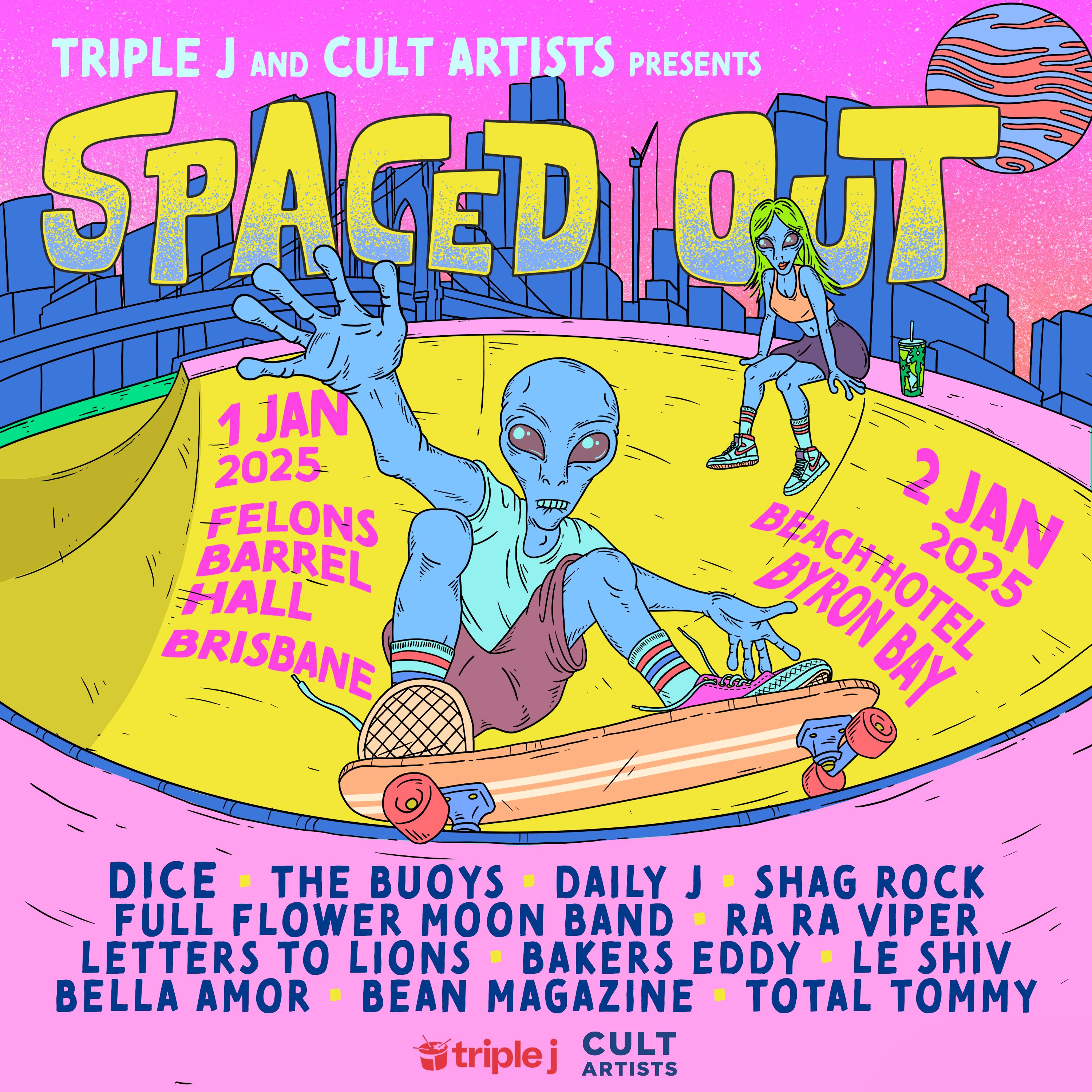 Spaced Out festival returns with cosmic line-up for 2025 edition - triple j