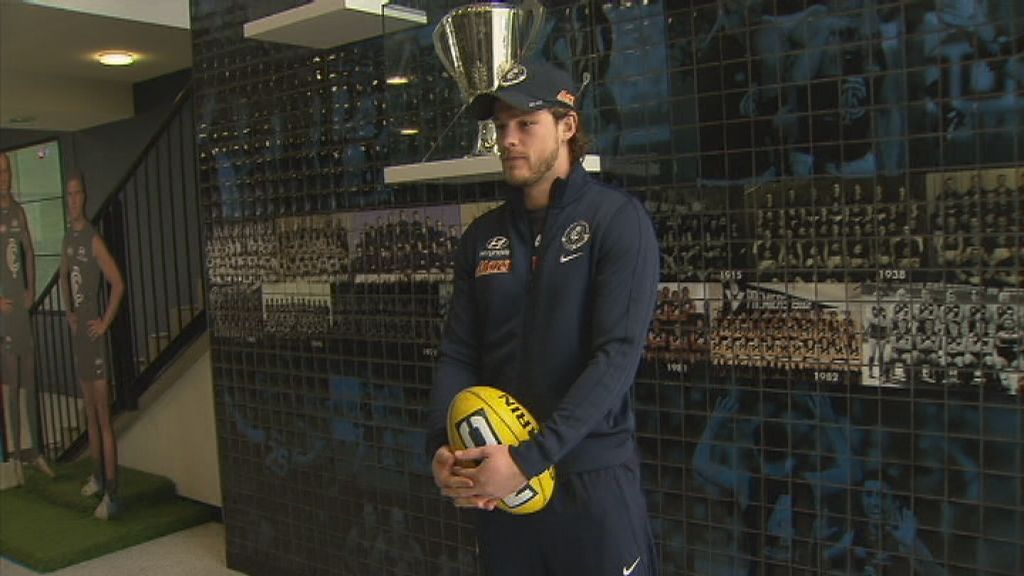 Midfielder Bryce Gibbs signs new five-year deal with Carlton - ABC News