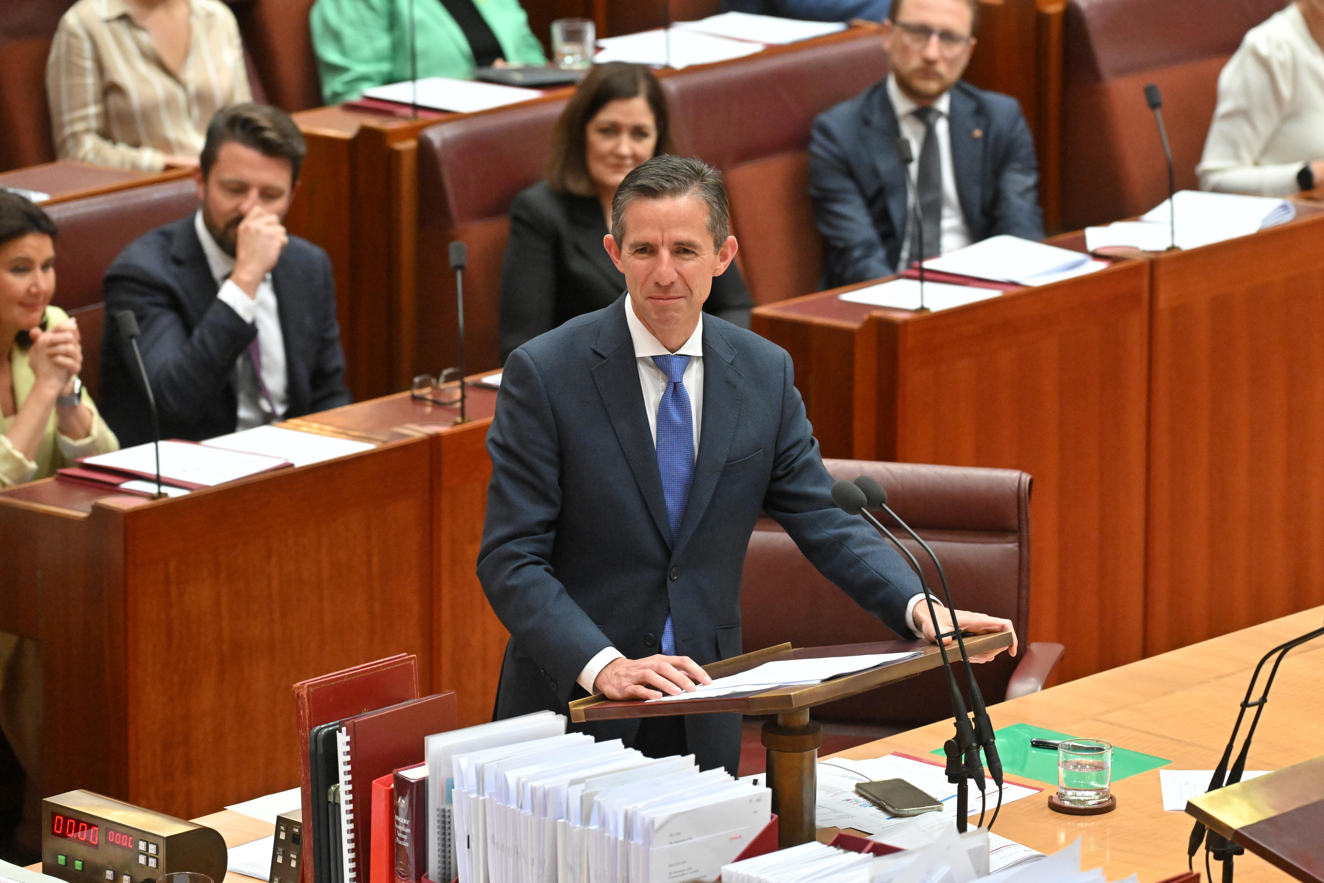 Simon Birmingham's parting message to the Liberal party - ABC listen