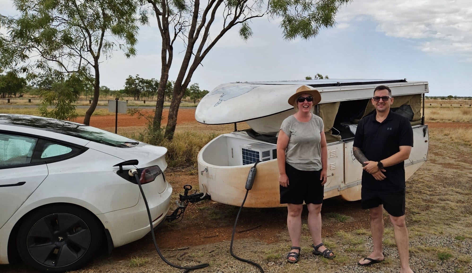 Proving the pollies wrong with an electric caravan tour of Australia ...