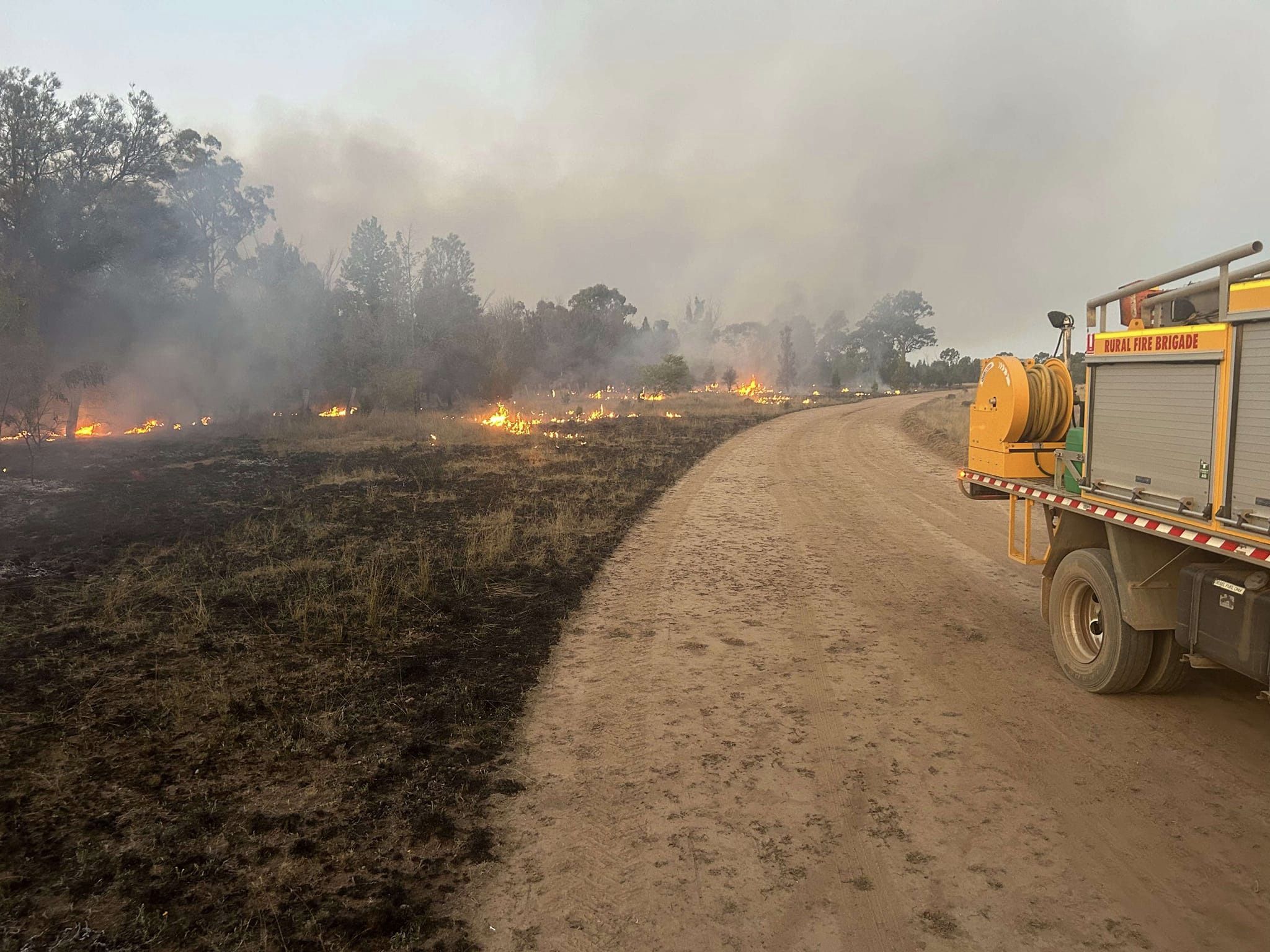 Fire bans for much of southern Queensland as machinery lost in Lakeland ...