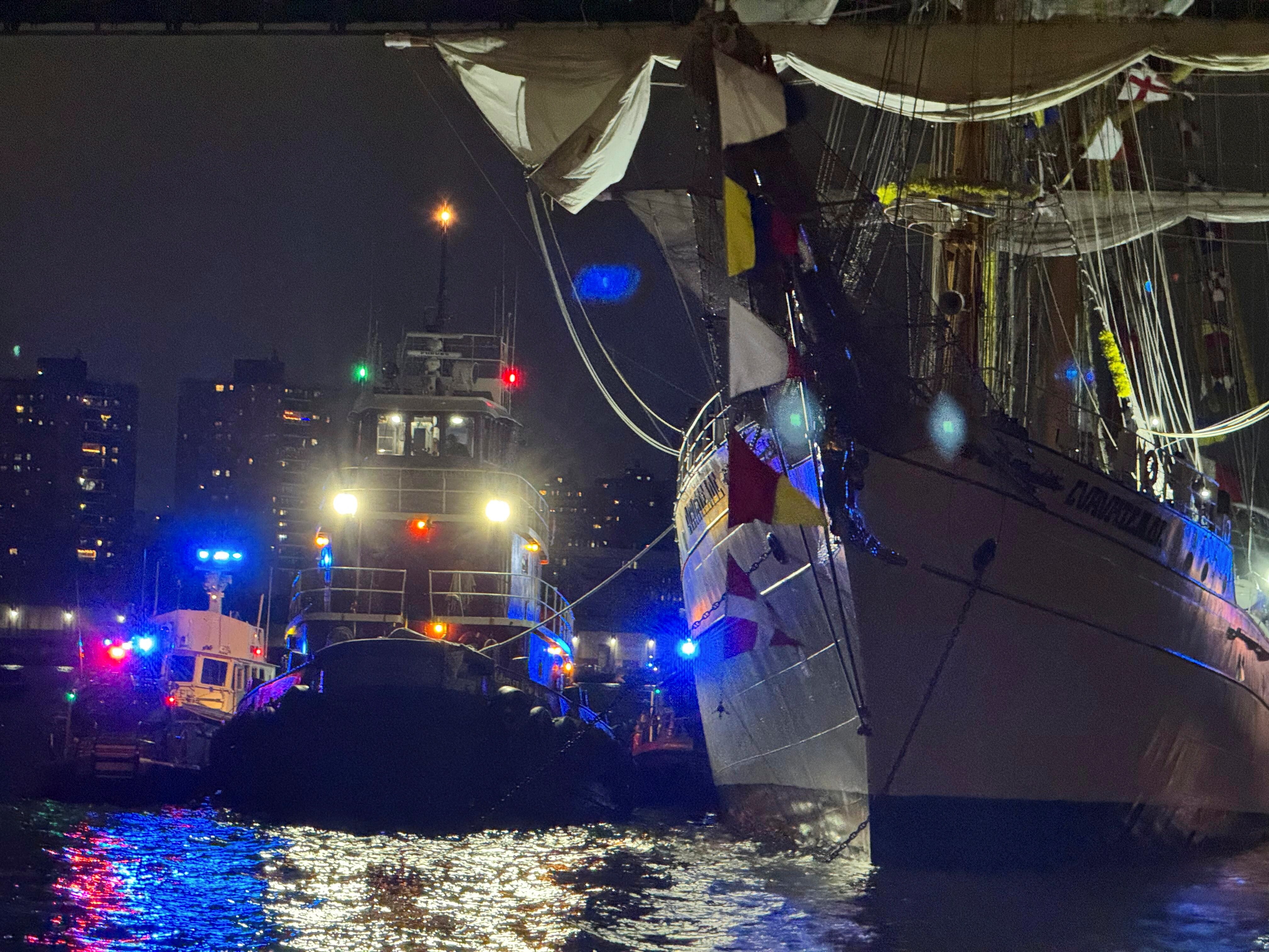 'Mechanical issues' could be behind New York ship crash - ABC News