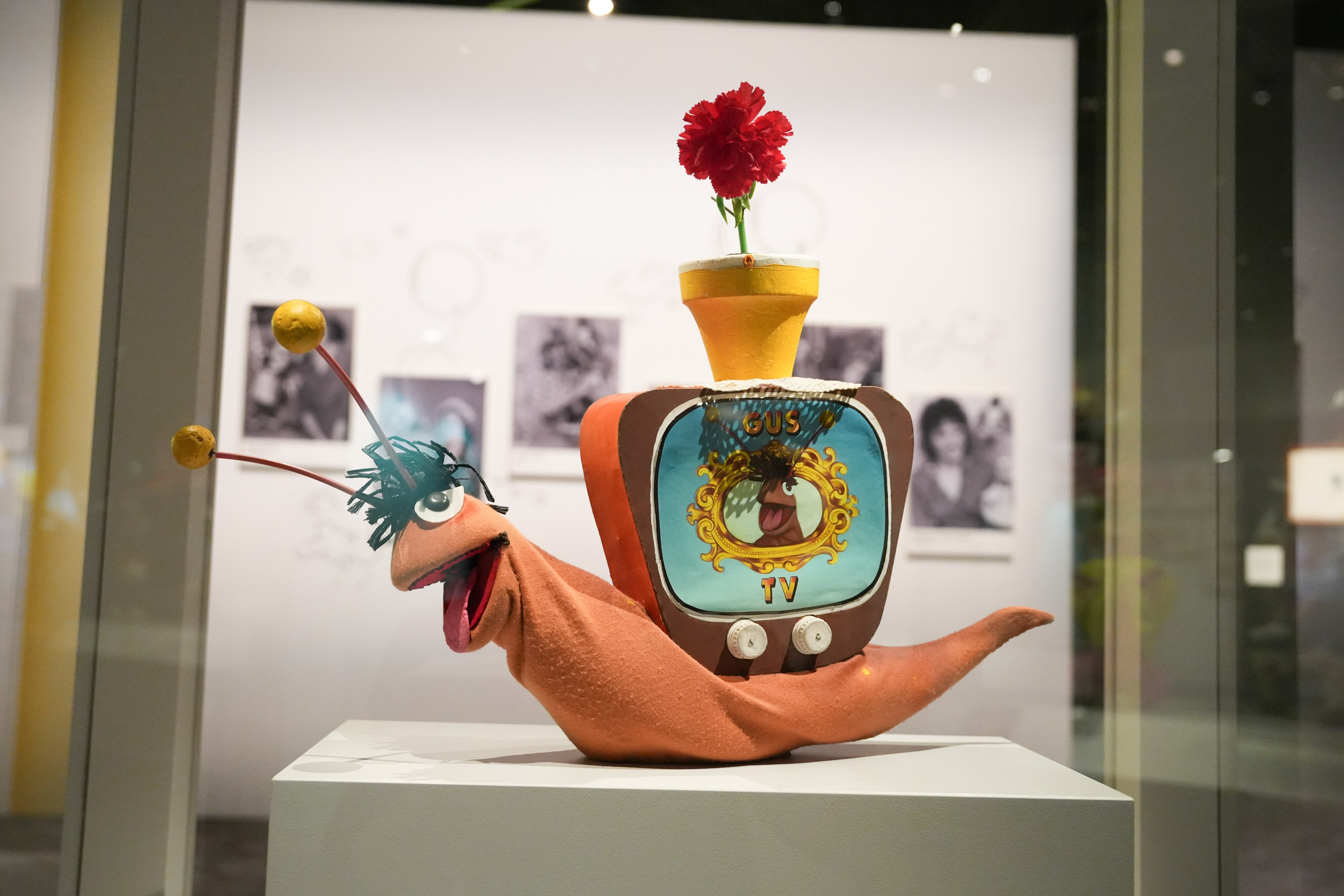 Iconic Mr Squiggle items on show at the National Museum of Australia in ...