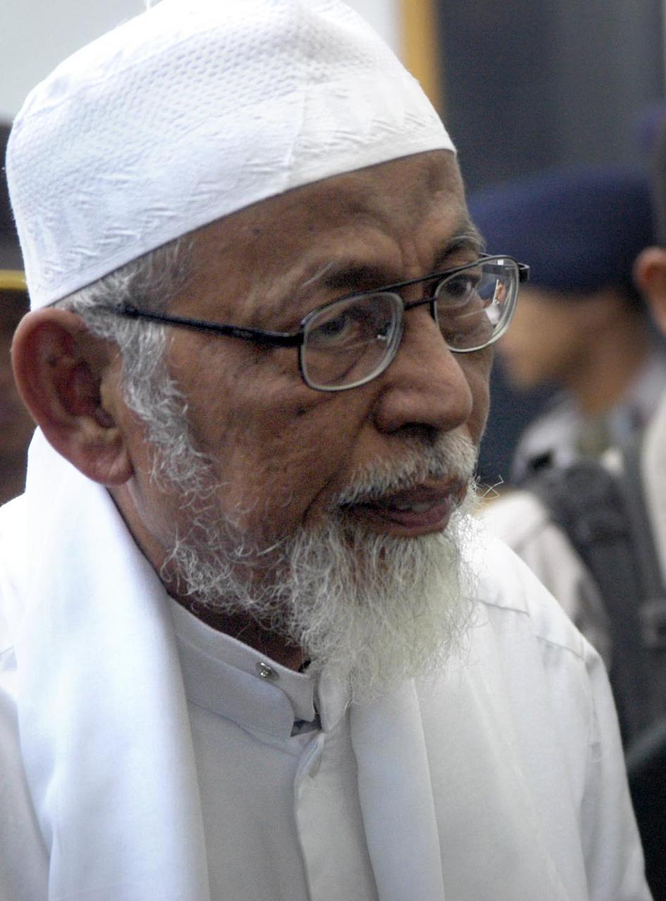 Bashir guilty and jailed for inciting and financing terrorism - ABC listen