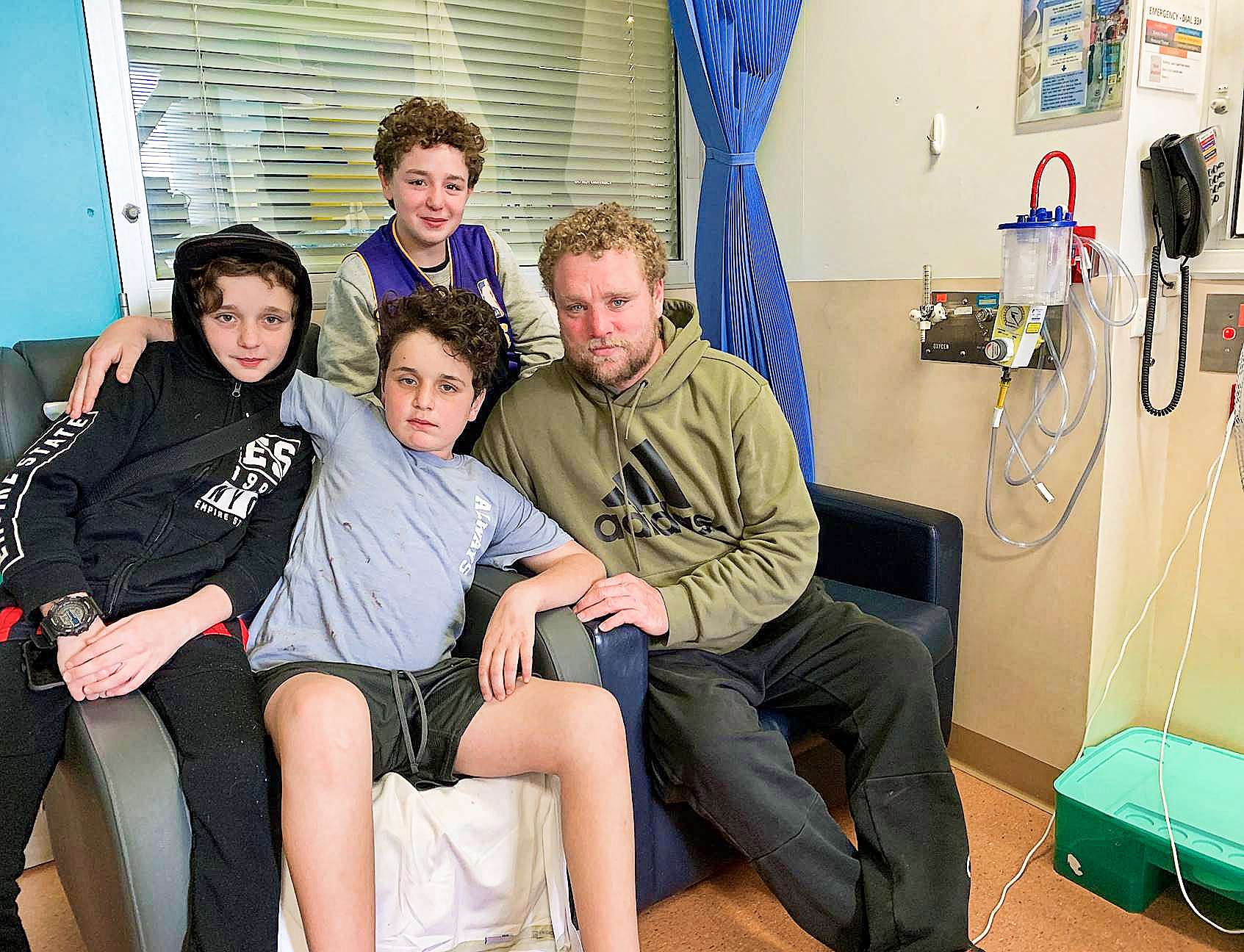 Brave Adrian on the mend after stealing the hearts of ABC Radio ...