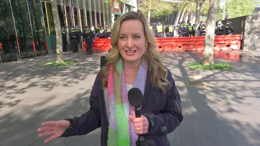 Protests at the Land Forces expo continues - ABC News