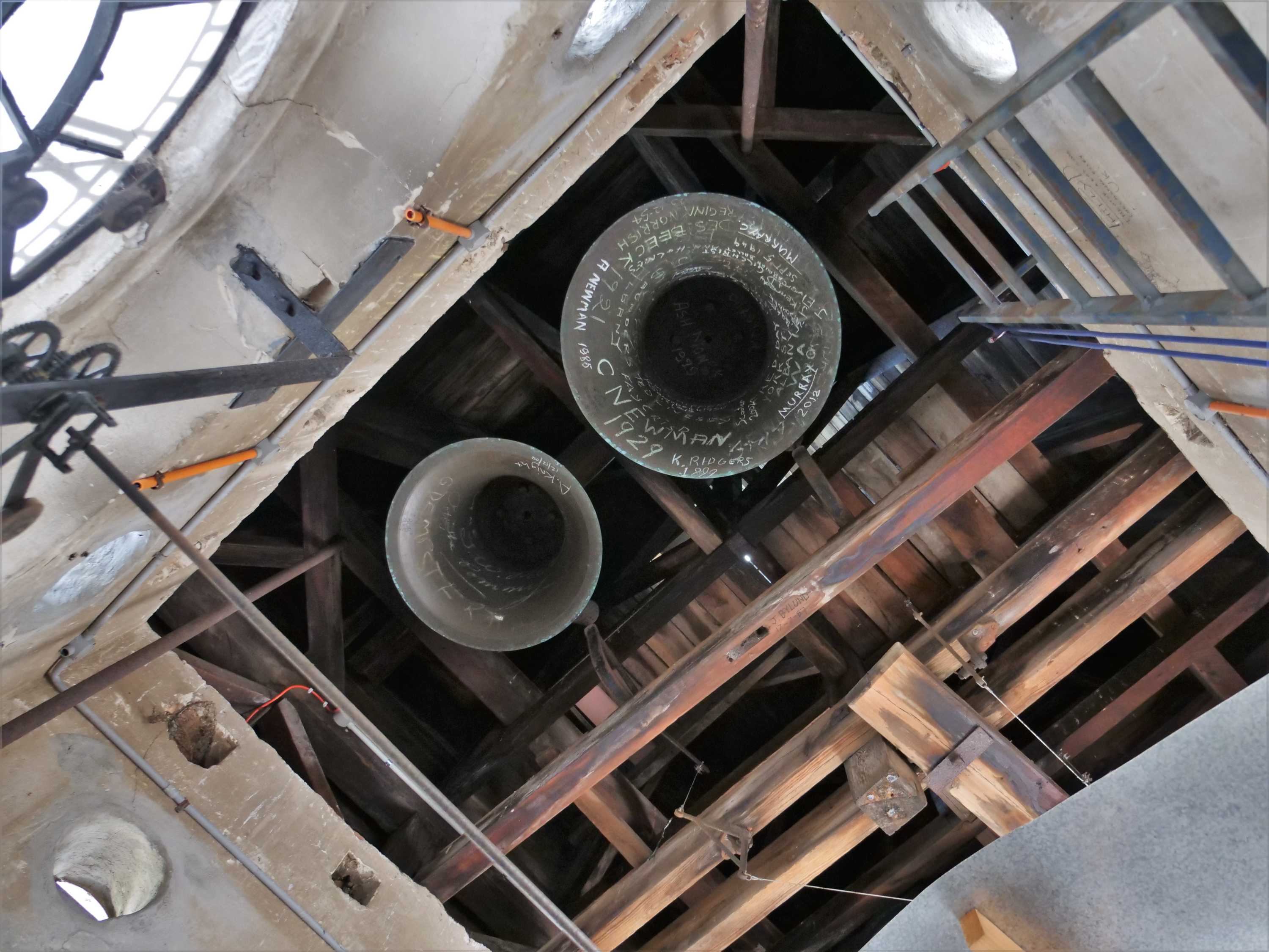 Familiar chime of Albany clock tower bells rings across city once again ...