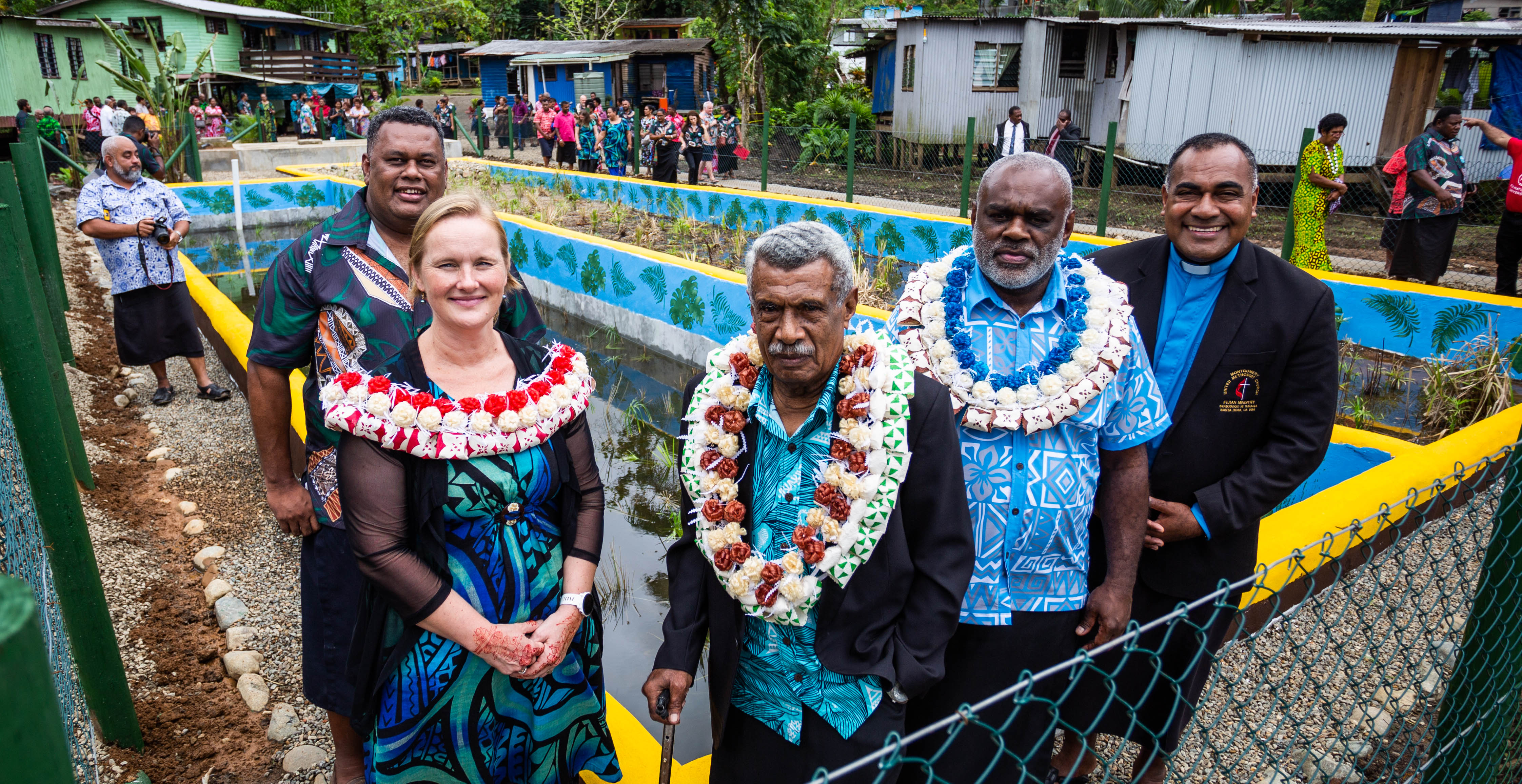 Fiji project uses grass and wetlands to clean wastewater and improve ...