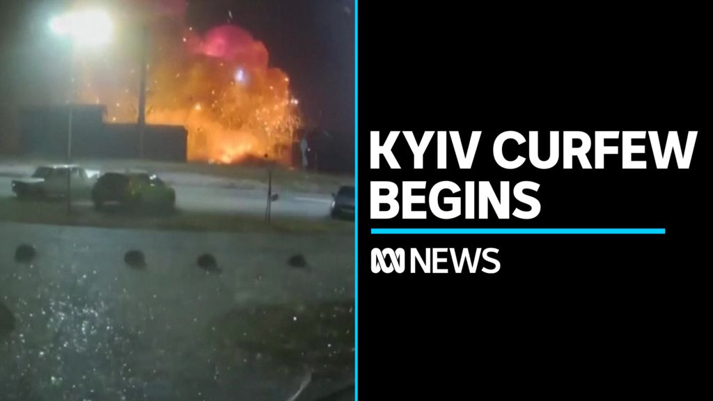 A second curfew has been announced for Ukraine’s capital city Kyiv ...