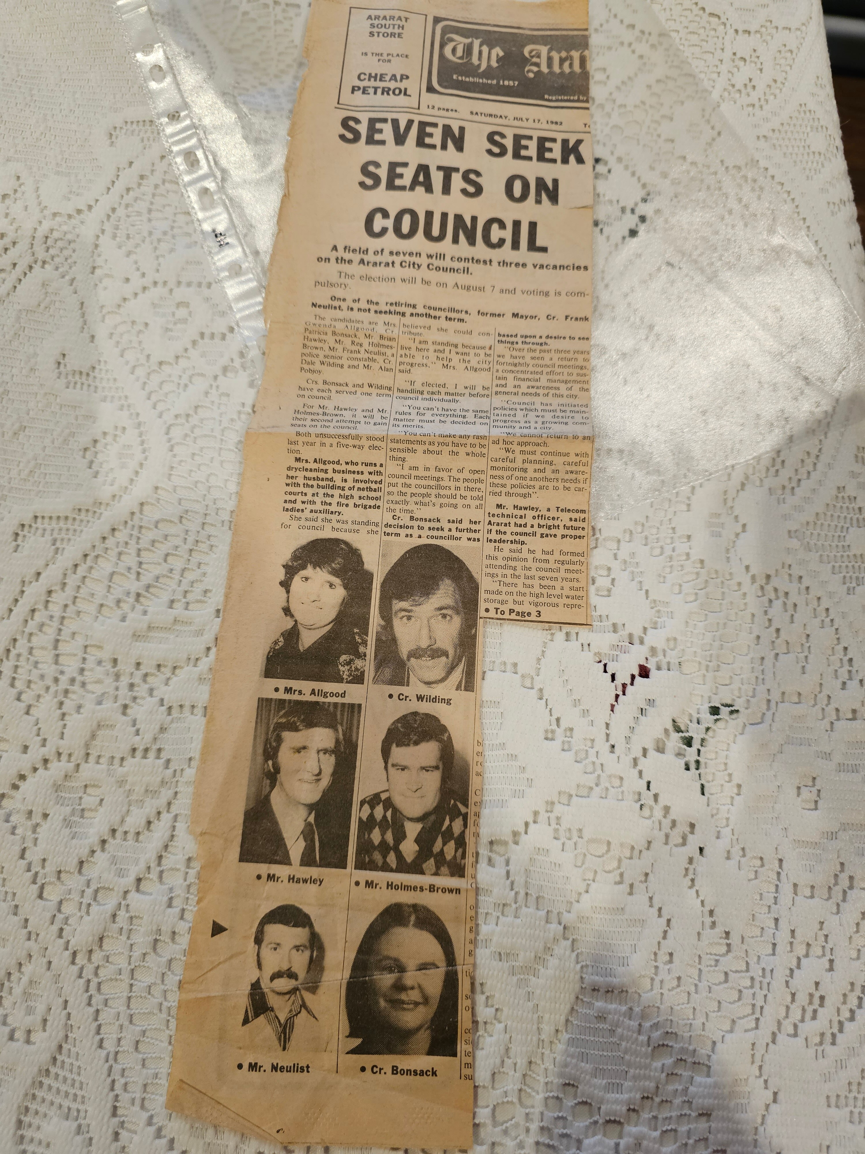 Gwenda Allgood retires as longest serving female councillor in Victoria ...