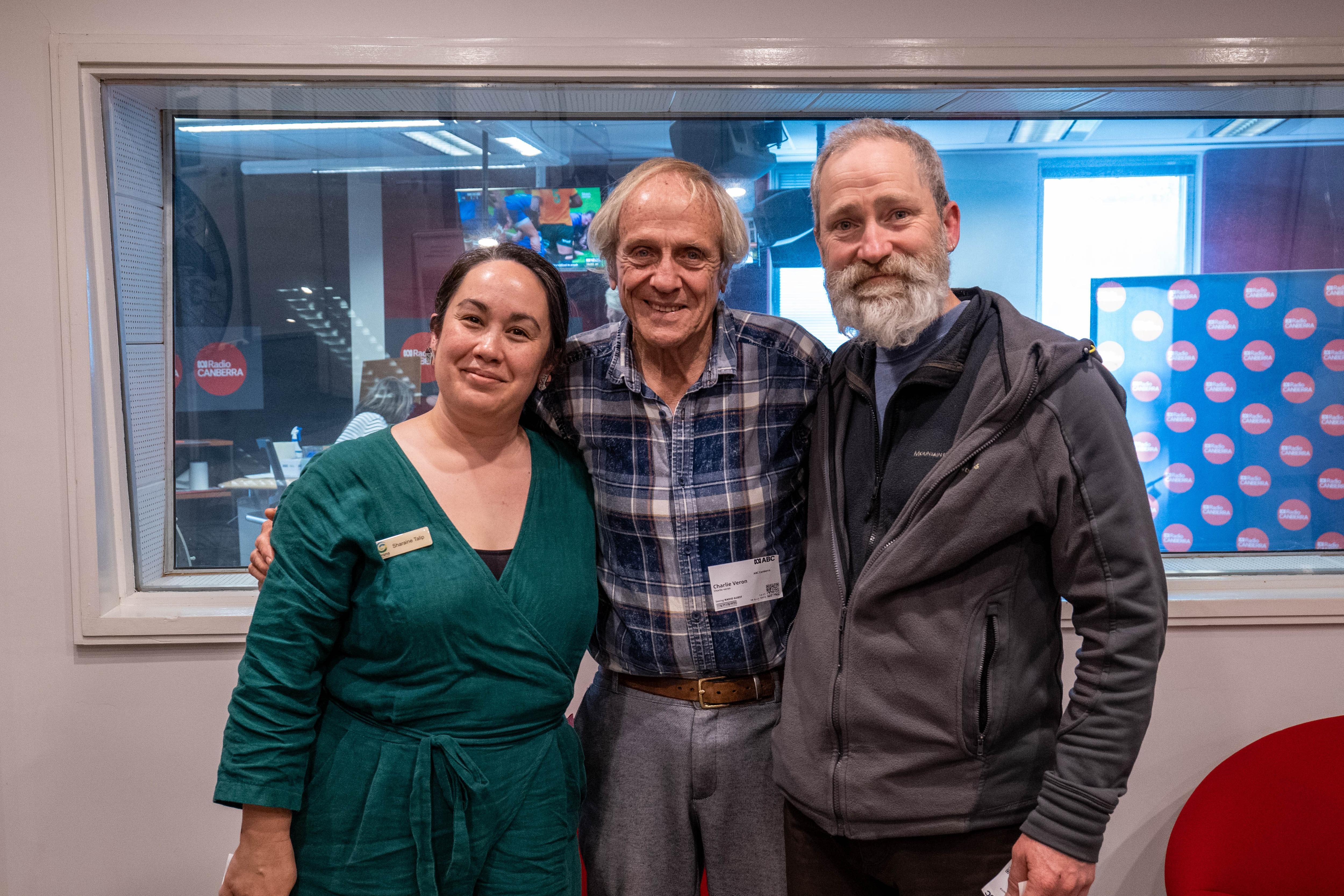 Dr Charlie Veron brought his love of the Reef to Canberra students ...