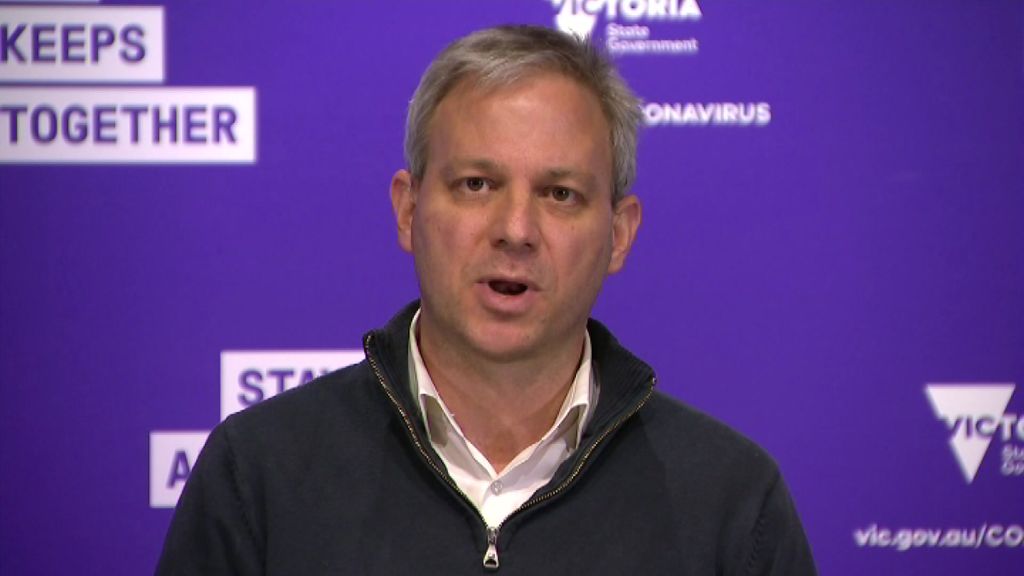 Brett Sutton relieved by drop in Victoria's case numbers - ABC News