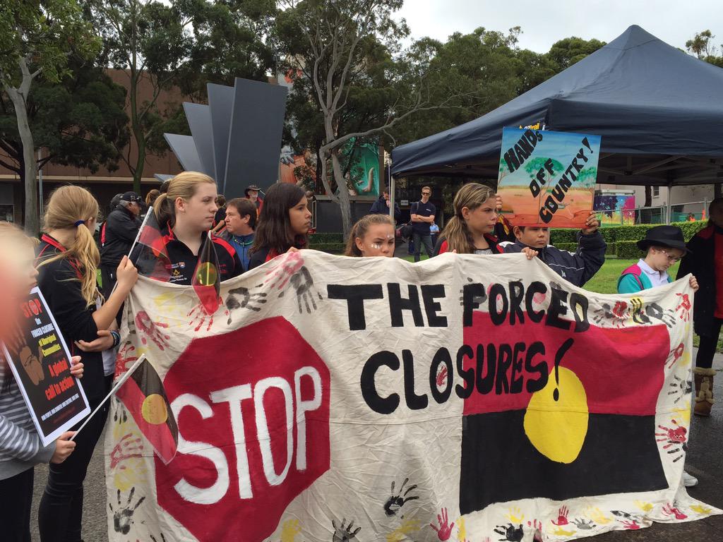 Wollongong stages rally against forced closures of Aboriginal ...