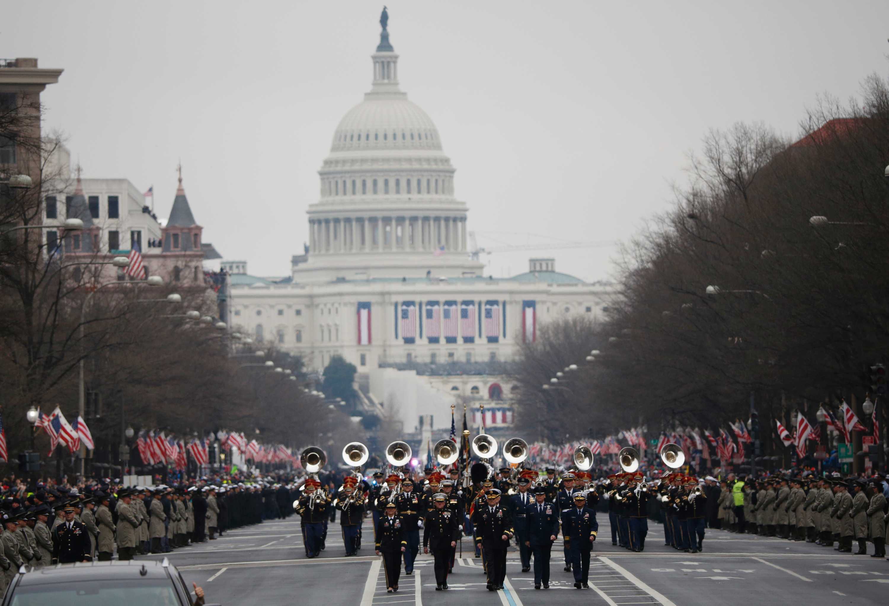 The key moments of Donald Trump's inauguration day - ABC News