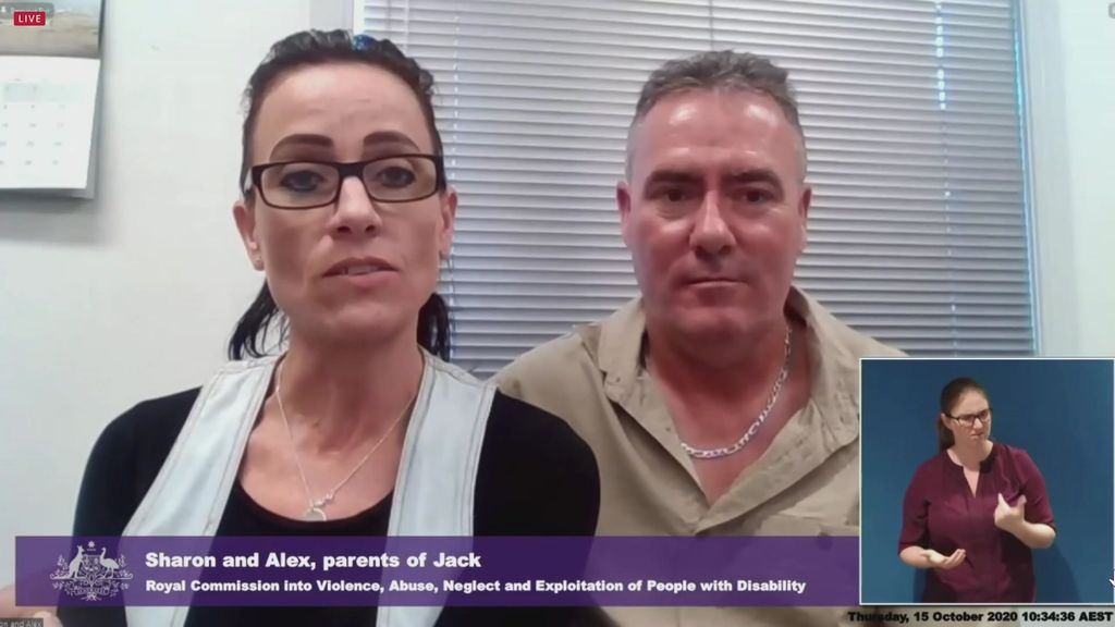 Sharon and Alex gave an emotional testimony and detailed Jack's time as ...