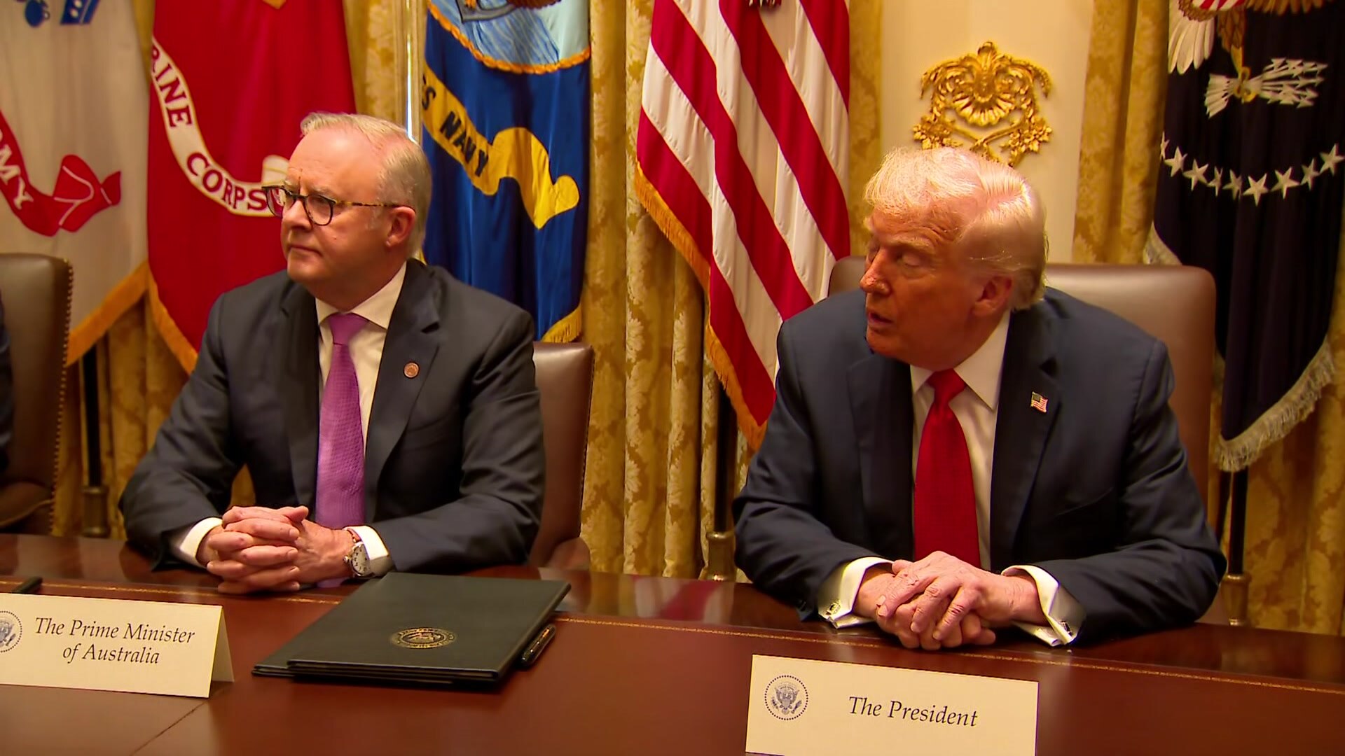 IN FULL: Albanese-Trump meeting at White House - ABC News