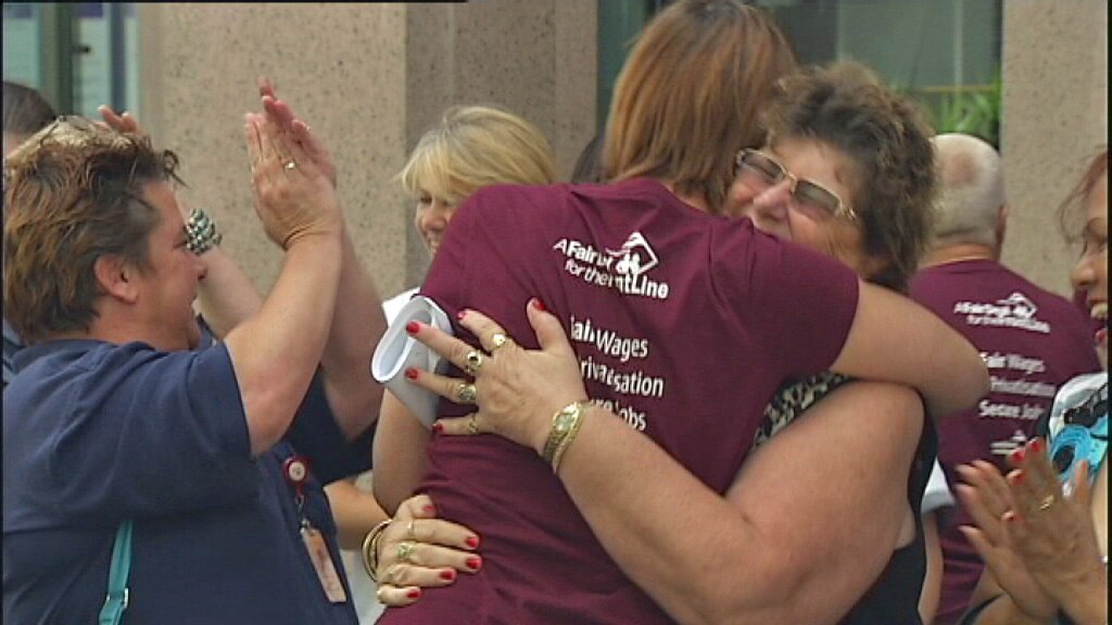 Wage win for hospital support workers - ABC News