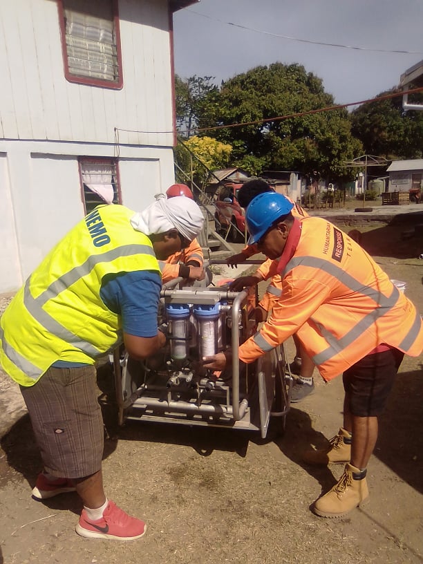 Water deliveries and desalination across Tonga as drought exhausts ...