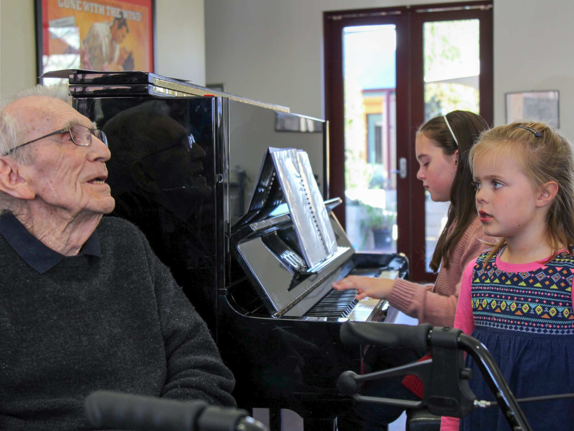 Piano students come together to perform for Canberra aged care ...