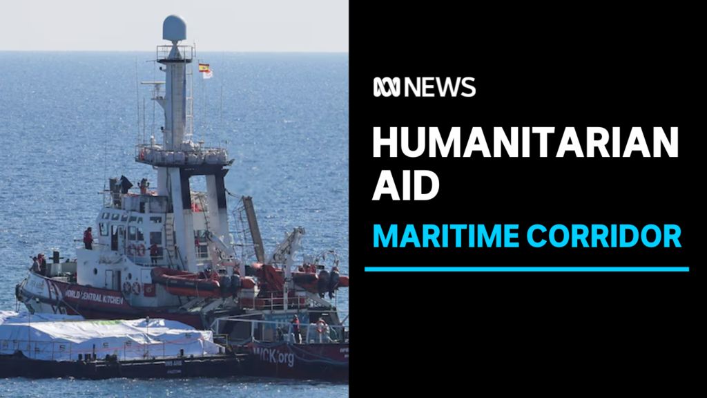 First ship with humanitarian aid for Gaza departs Cyprus - ABC News
