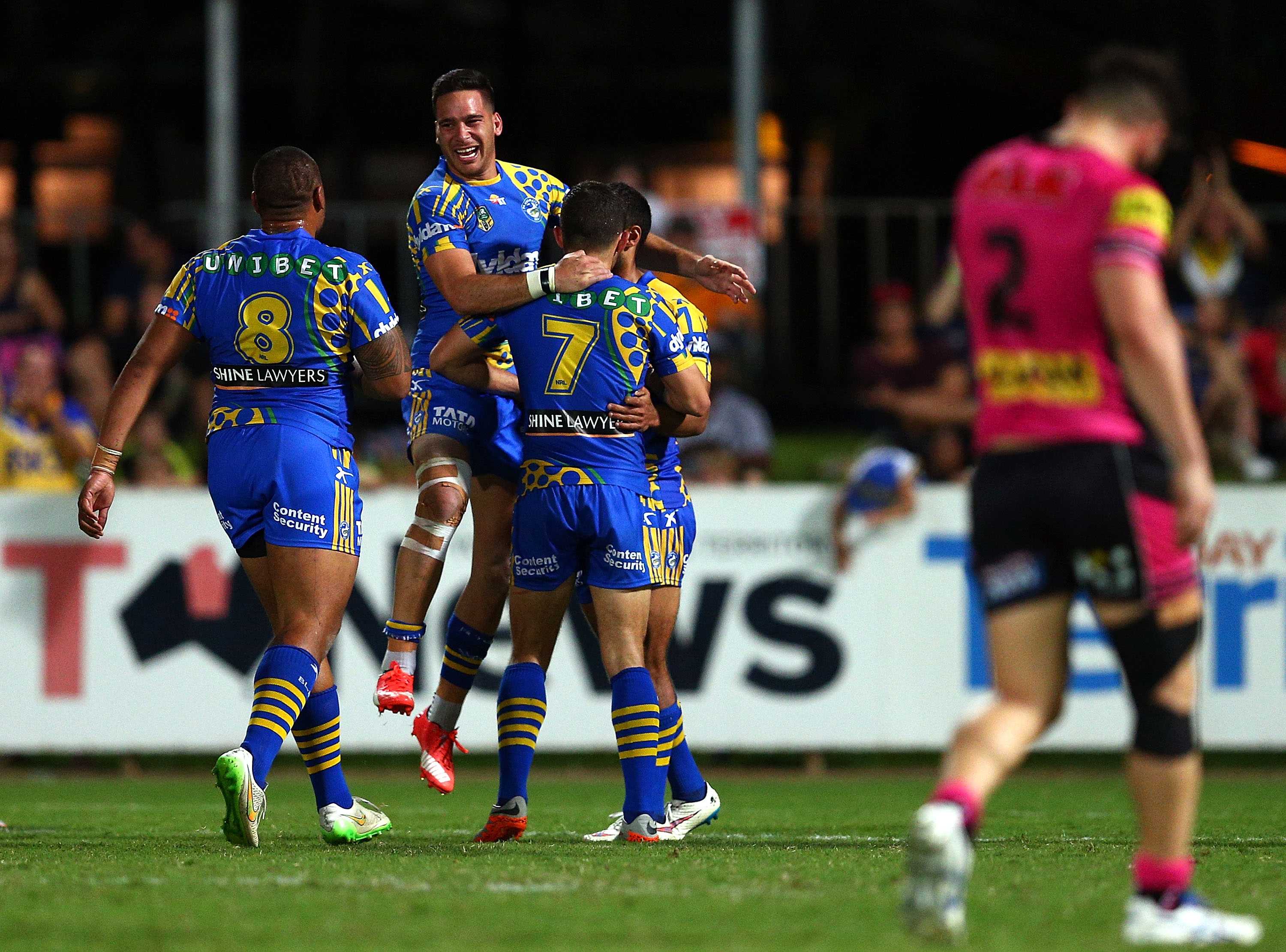Parramatta Eels beat Penrith Panthers 10-4 in Darwin thanks to late ...