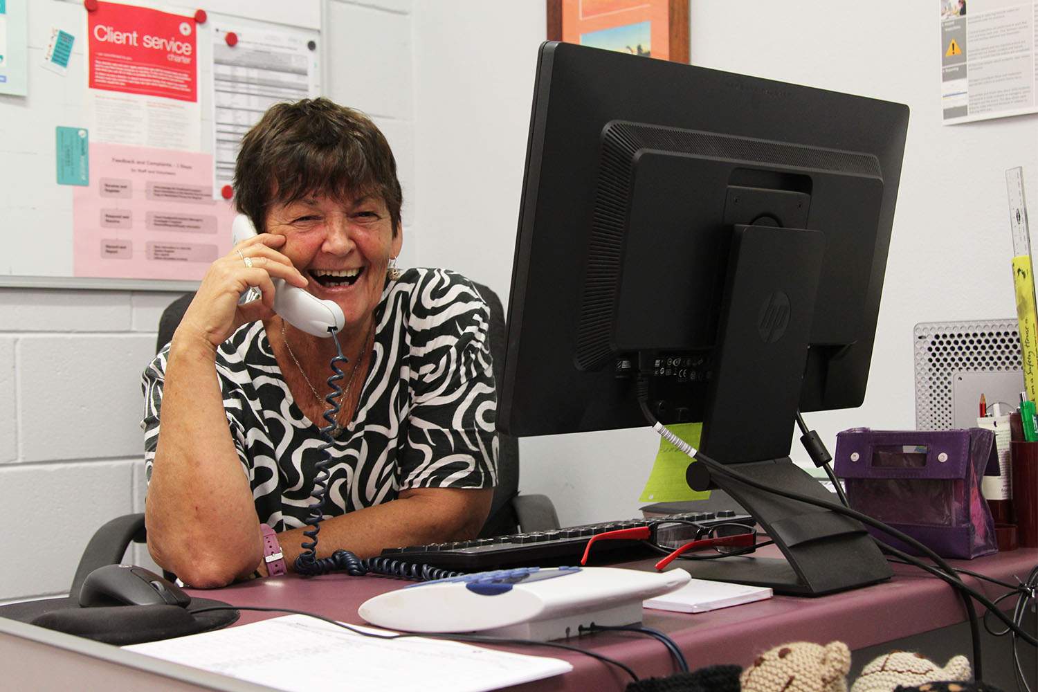 Welfare call service Telecross connecting strangers with people who ...