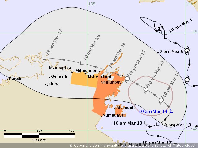 Cyclone Gillian warning as storm brews in Top End - ABC News