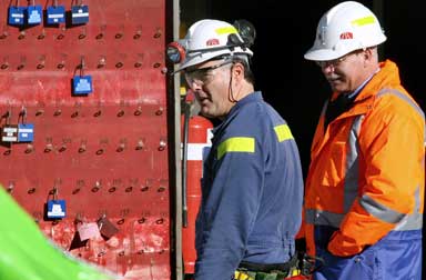 Rescuers change tunnel route - ABC News