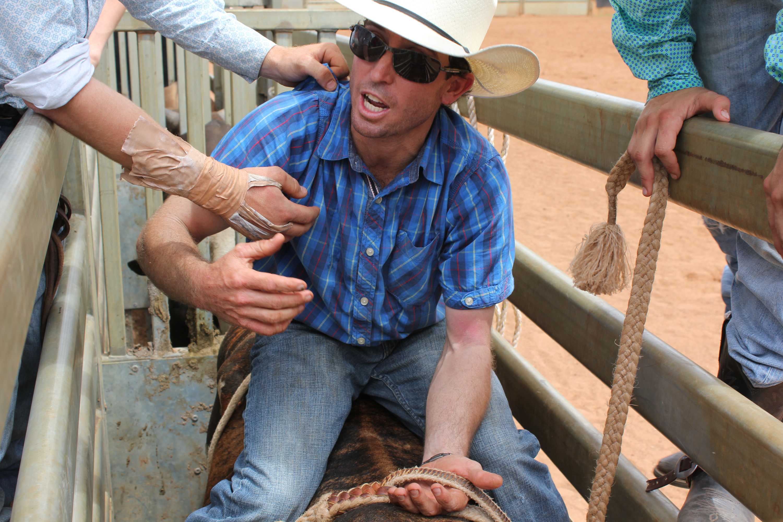 Rodeo camp unearths new bull riding talent in North West Queensland ...