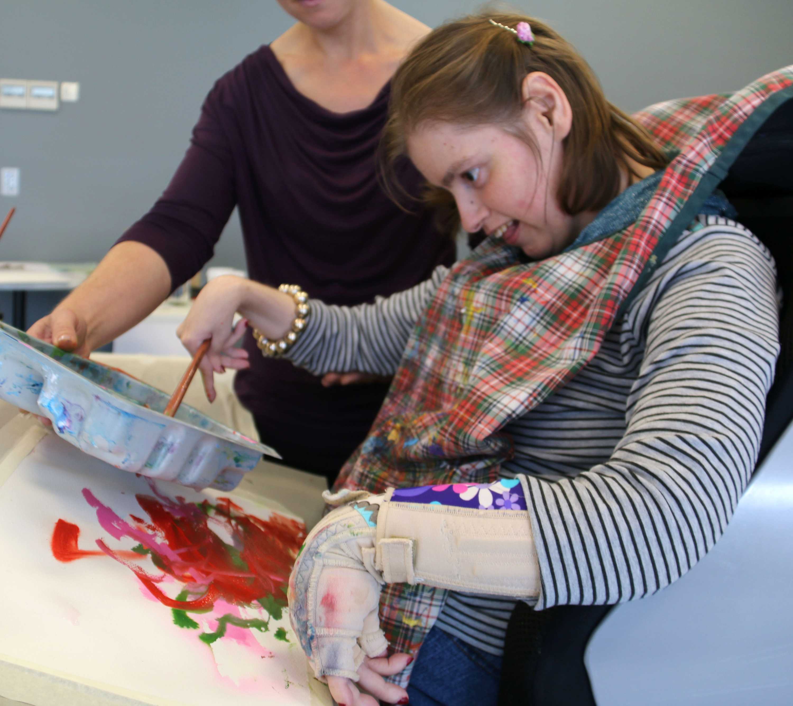 Program getting works of artists with disabilities into galleries ...