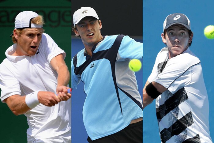 Wimbledon: Luke Saville, John Millman, John-Patrick Smith win ...