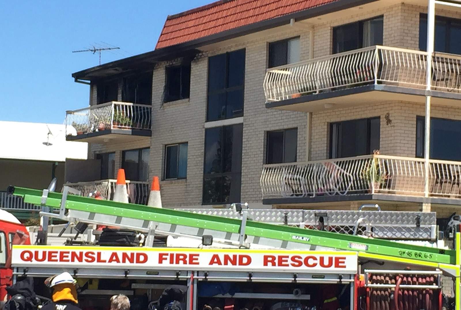 Fire in Bribie Island apartment leaves one man dead, three others ...