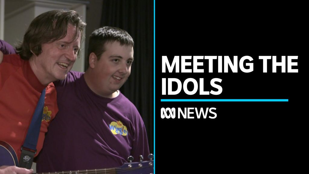 Wiggles fans with autism spectrum disorder meet their idols - ABC News