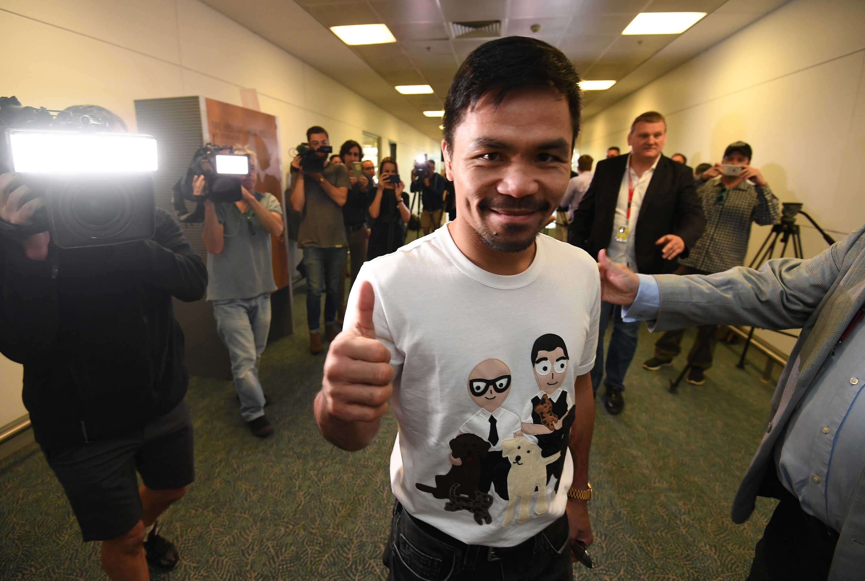 Manny Pacquiao vs Jeff Horn: Trainer savages Brisbane boxer, says ...
