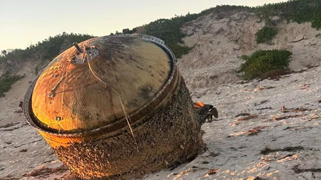 Mysterious object washes up on remote WA beach - ABC listen