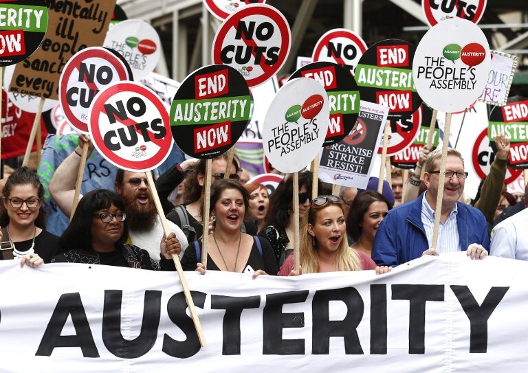 #EndAusterityNow: Tens of thousands march against austerity measures in ...