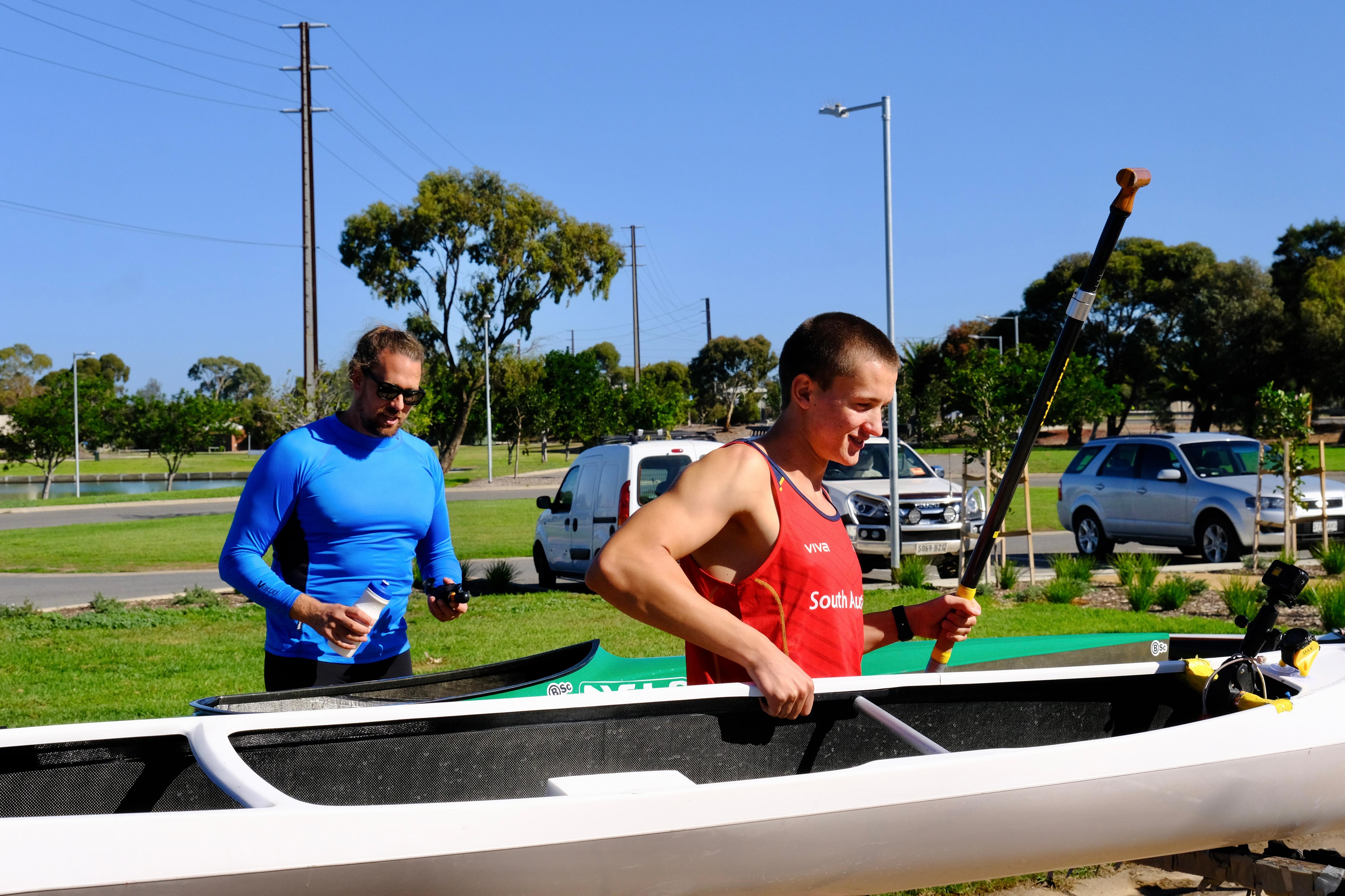 Ukrainian refugee eyes dream of representing Australia at canoe ...