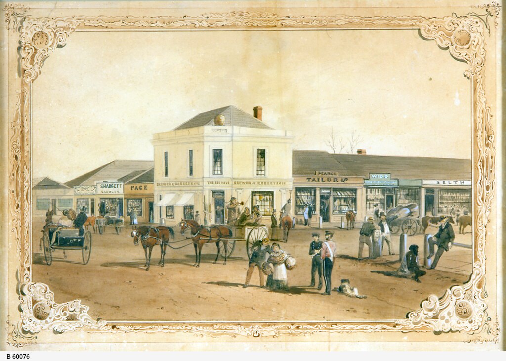 Paintings of Adelaide's CBD turn an old map into a time machine - ABC ...