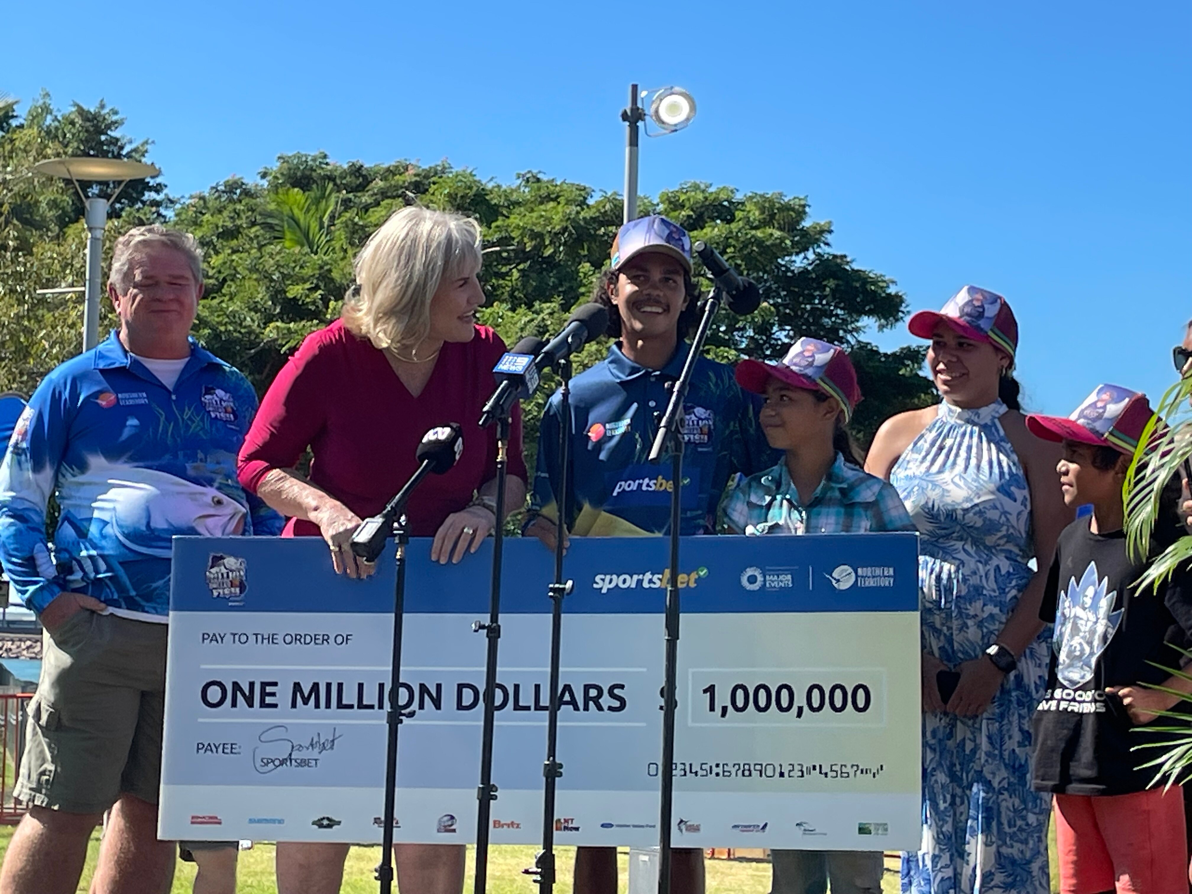 Top End teenager Keegan Payne catches million dollar fish on the ...