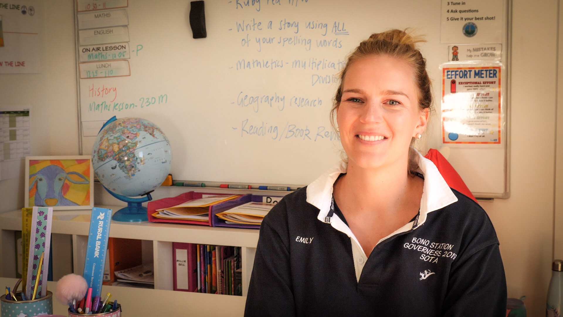 Emily Smith has enjoyed her time as a governess to the three Bell ...