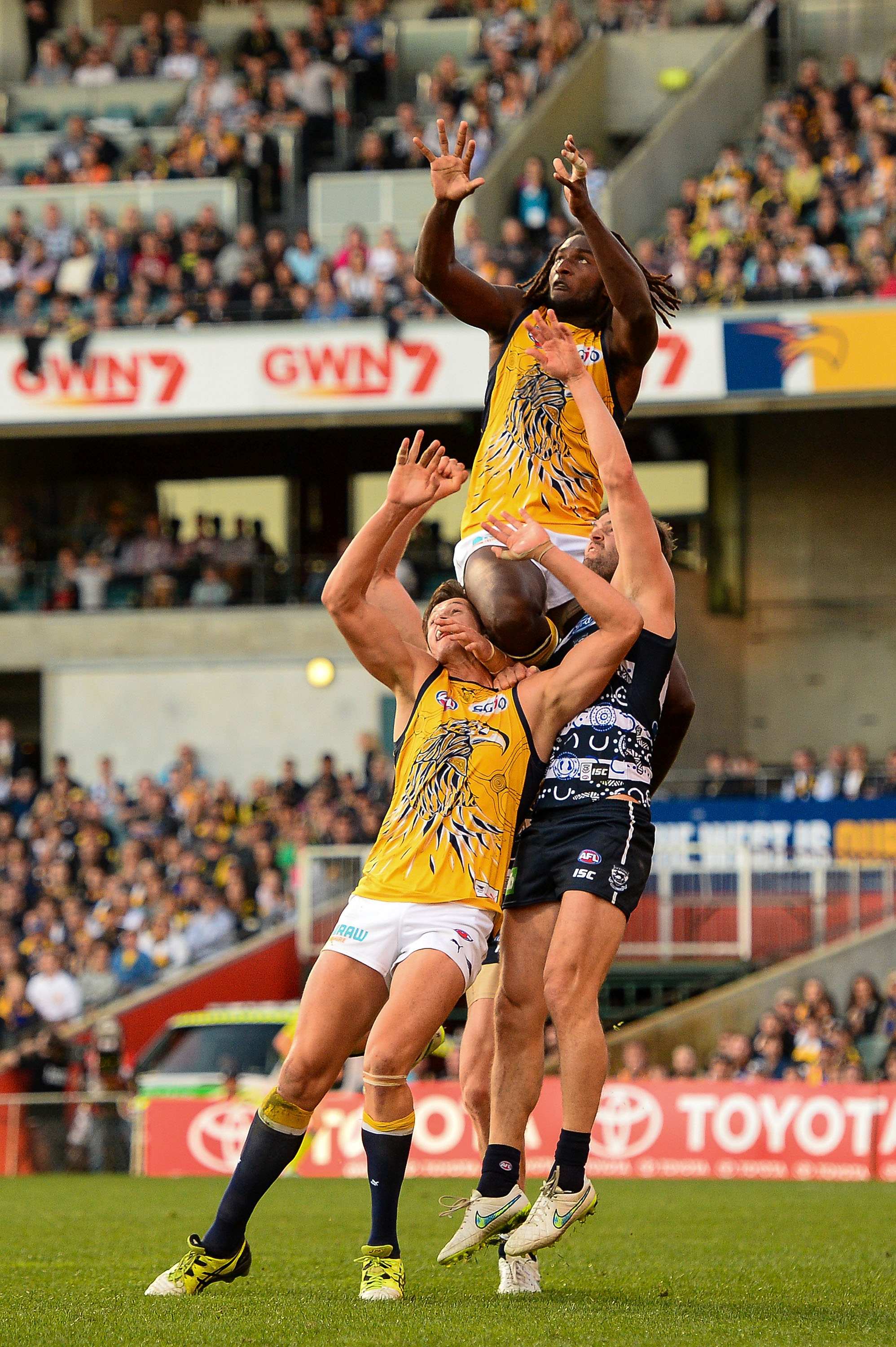 AFL's best high flyers: From Nic Naitanui to Jeremy Howe to Gary ...