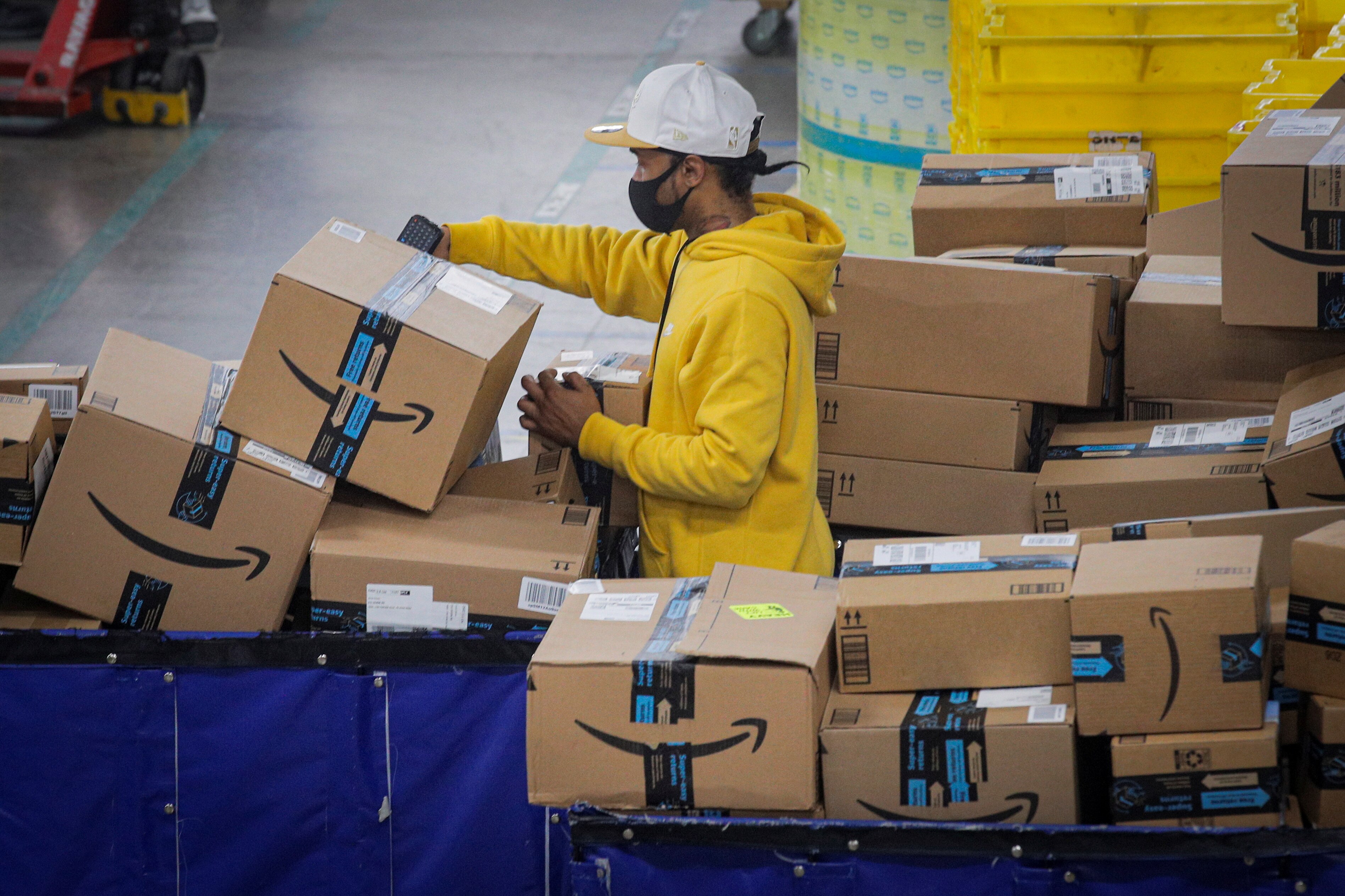 Warehouse workers' 'blood, sweat and tears' fuelling Amazon's speed ...
