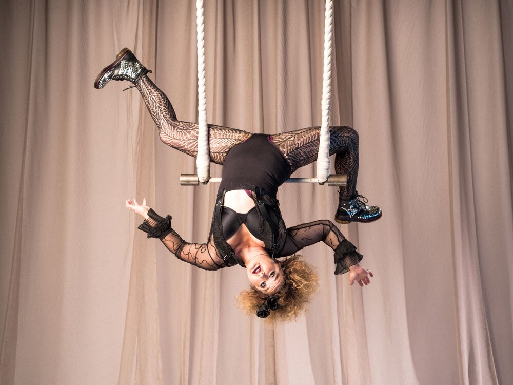 Circus Oz strongwoman Spenser Inwood's wrestle with chronic fatigue ...