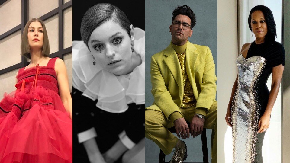 Golden Globes 2021: Celebrities take to Instagram to post red carpet ...
