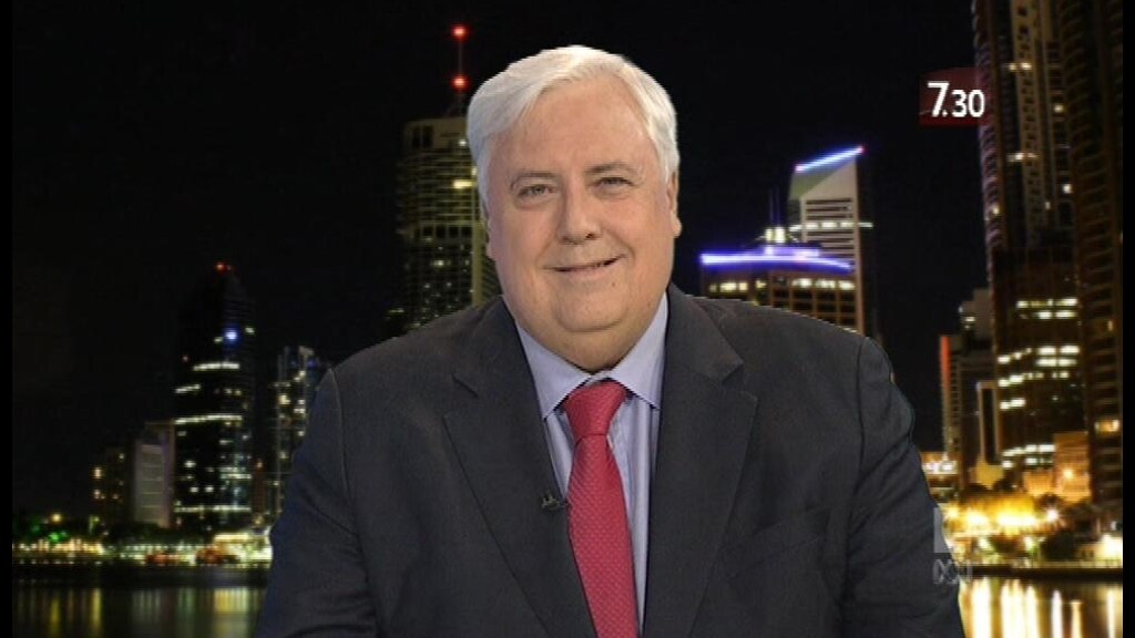 Clive Palmer reacts to Abbott dispute claims - ABC News