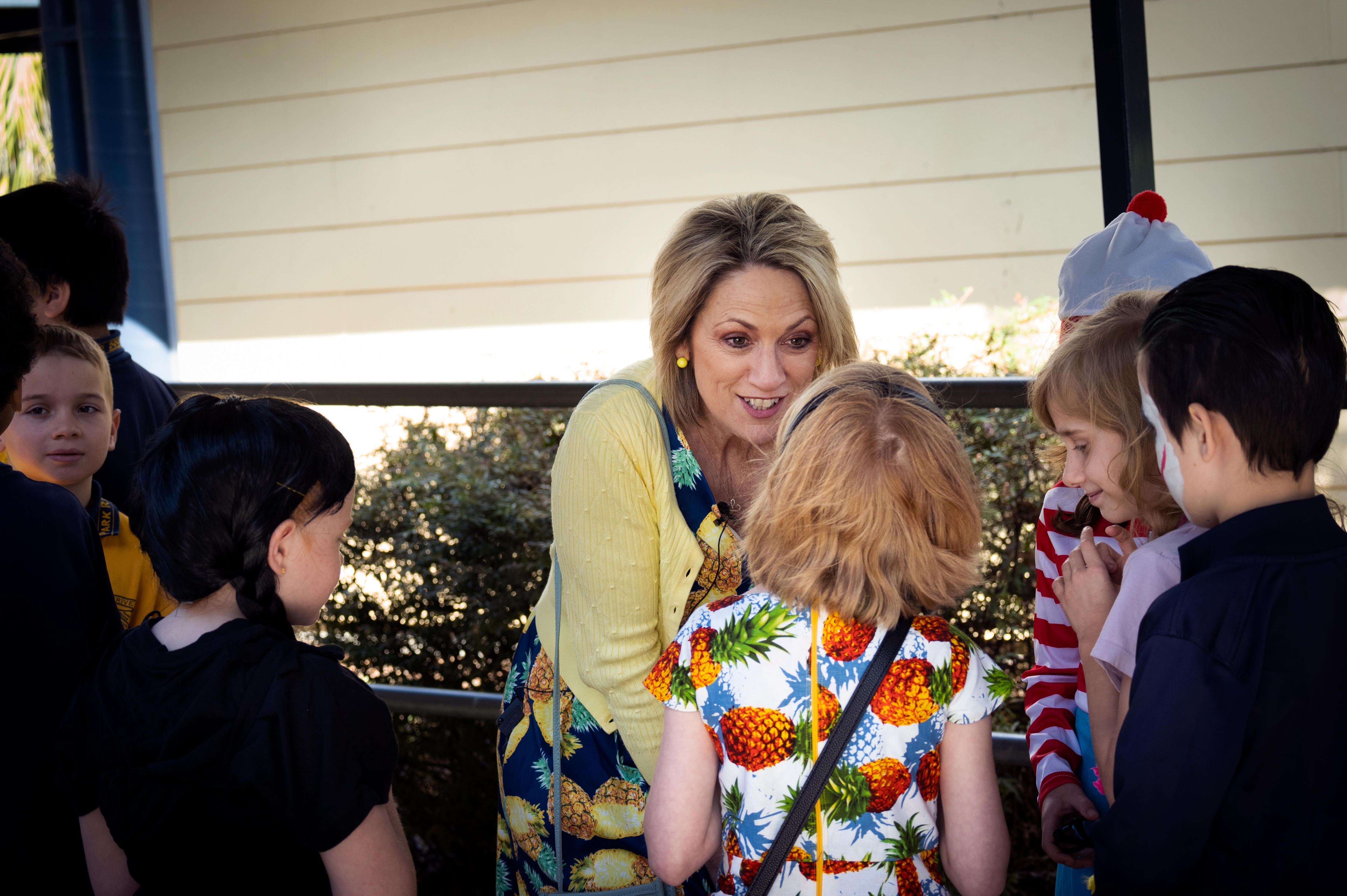ABC Brisbane presenter Loretta Ryan meets her number one fan Emily Duff ...